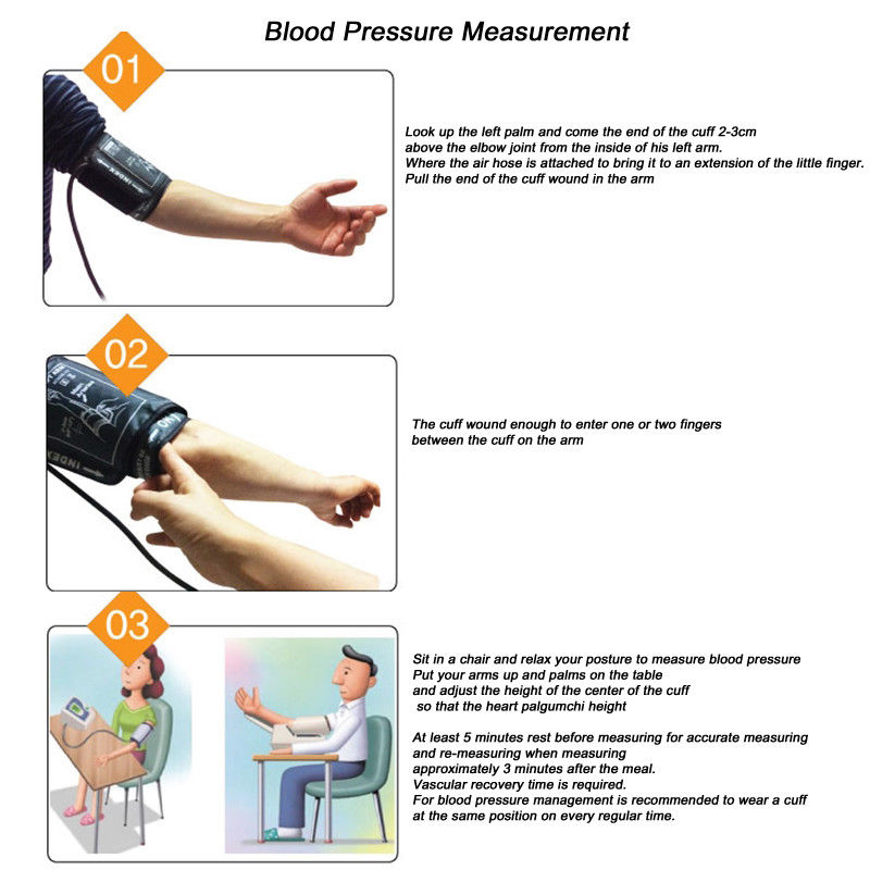 Automatic Digital Upper Arm Blood Pressure Monitor W LCD Display
