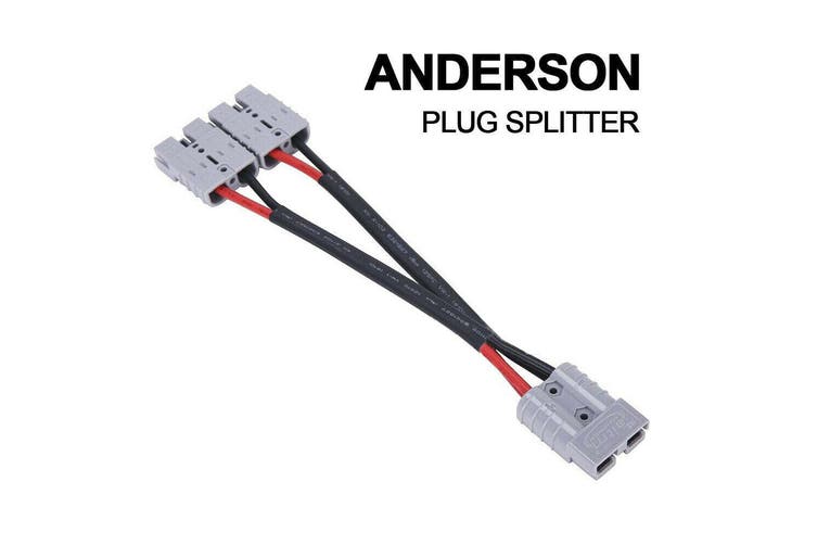 50 Amp Genuine Anderson Plug Connector Double Y Adaptor 6mm Automotive ...