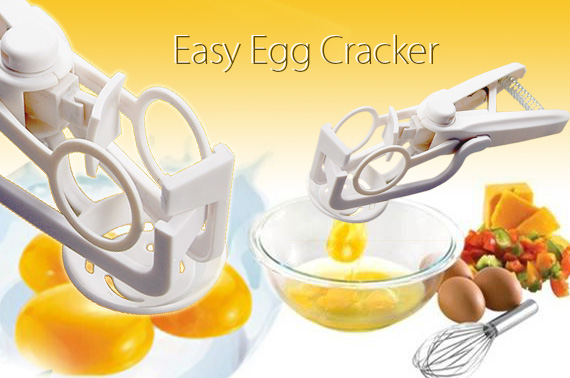 Easy Egg Cracker with Separator