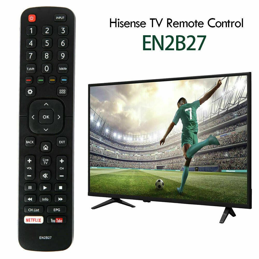 Free Shipping EN2B27 ORIGINAL OEM HISENSE TV Remote Control
