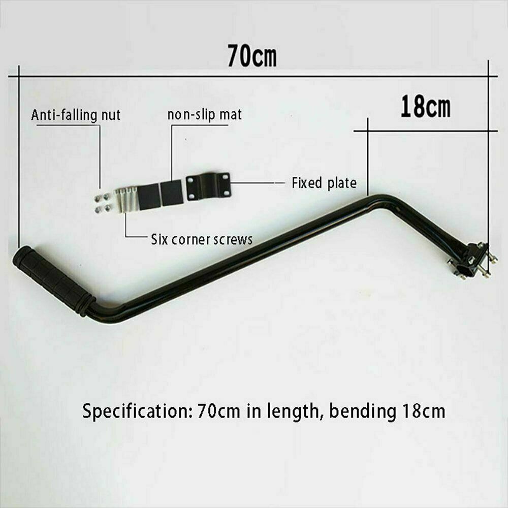 70cm Bike Trainer Bicycle Learning Push Handle Safety For Kids Learning ...